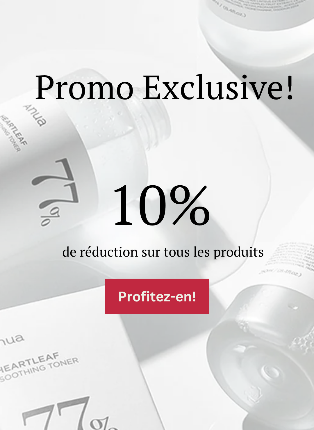 La douceur et l'efficacité des soins de la peau coréens | Anua FR